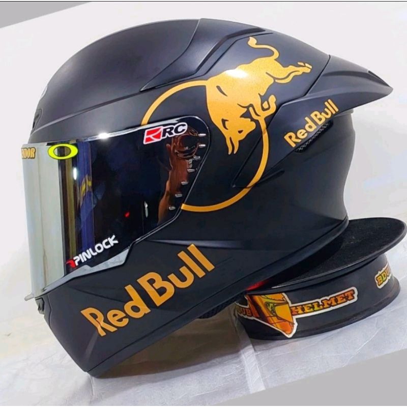 Jual Helm full face TTC | TT COURSE kbr paket ganteng | Shopee Indonesia