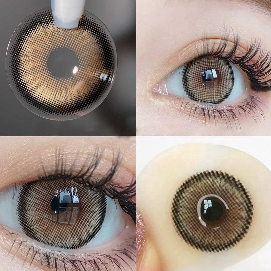 Jual Colored Lenses normal kontak lensa grey murah lensa mata 14145 mm ...