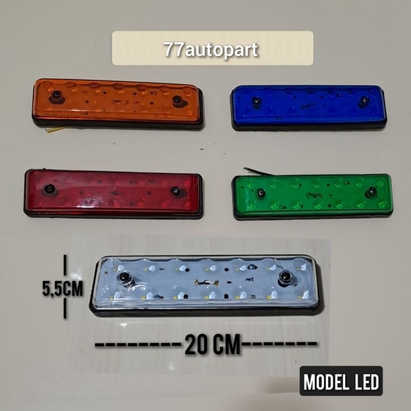 Jual Lampu Aksesoris Led Mobil Bus Truck Box Bak S22 | Shopee Indonesia