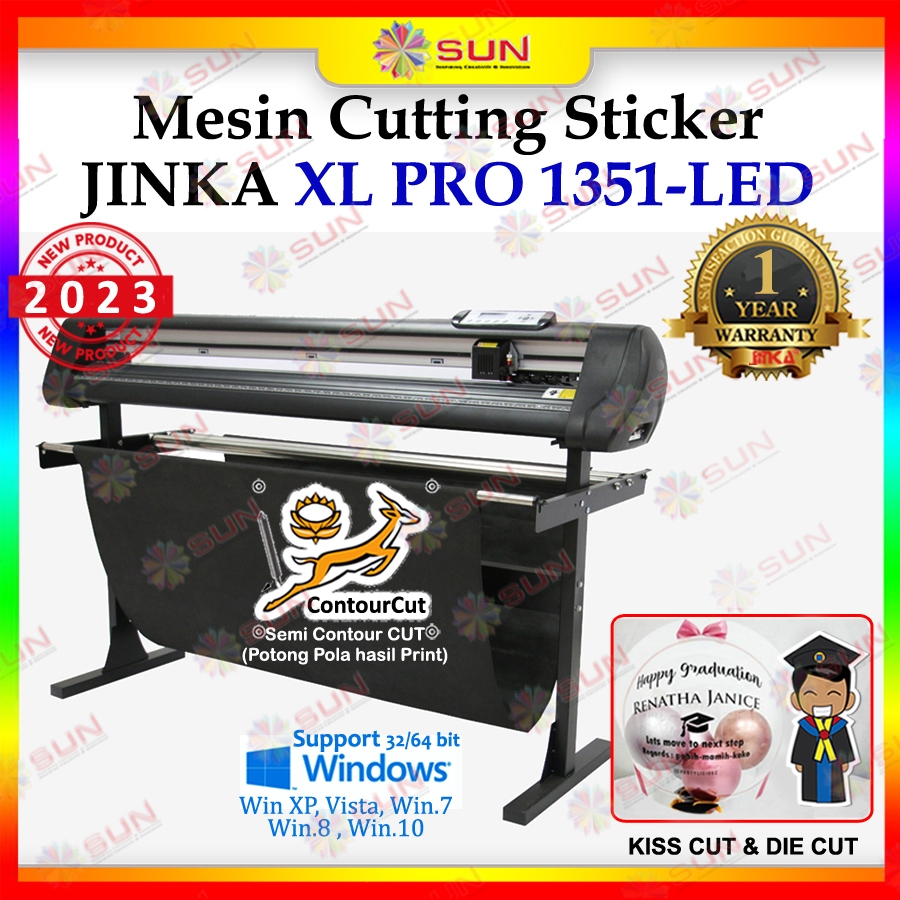 Jual Mesin Cutting Sticker Jinka Pro 1351 Terbaru - XL Pro 1351 LED ...