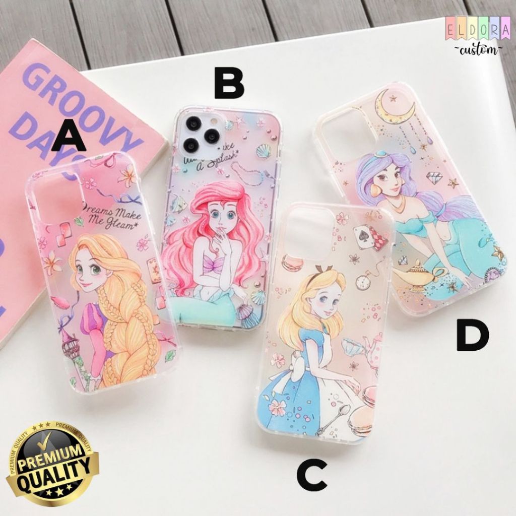 Jual [SOFTCASE] Disney Princess Case Transparan INFINIX zero 30 4G note ...