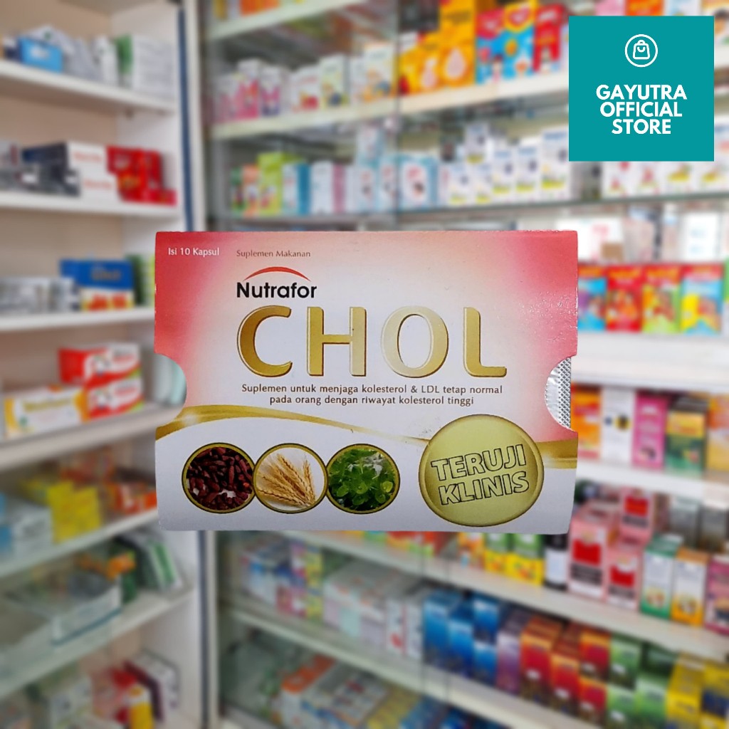 Jual Nutrafor CHOL (10 kapsul) | Shopee Indonesia