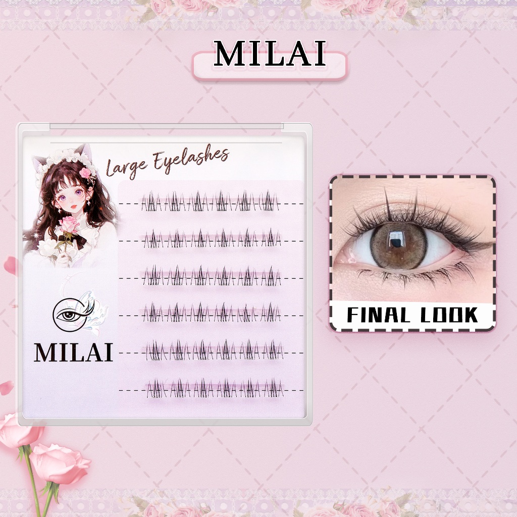Jual MILAI BULU MATA A21 UnderLash 6 Baris - Tanpa Lem Bulu Mata - Bulu Mata Palsu Bawah Tanpa ...