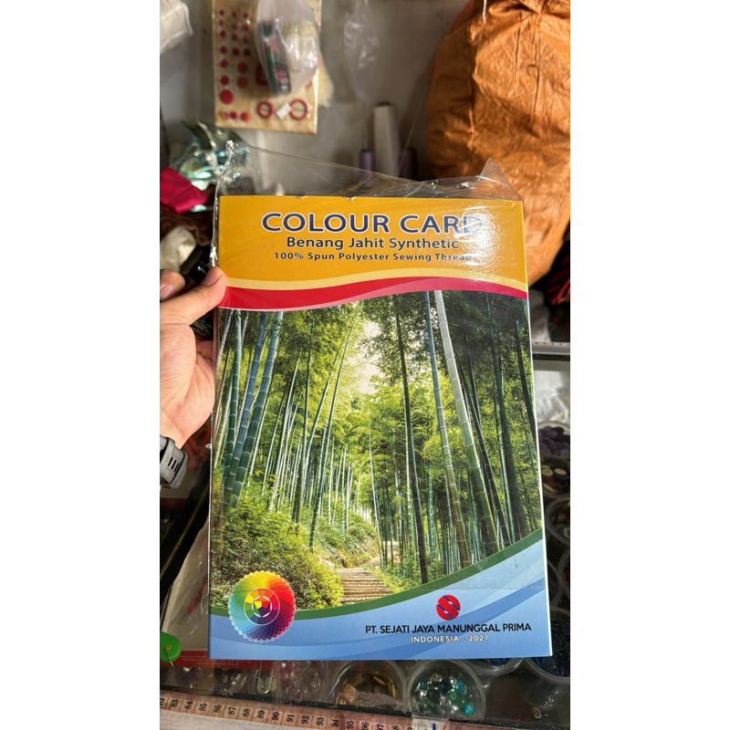 Jual Colour Card Benang Yamalon Extra Katalog Benang Yamalon Extra ...