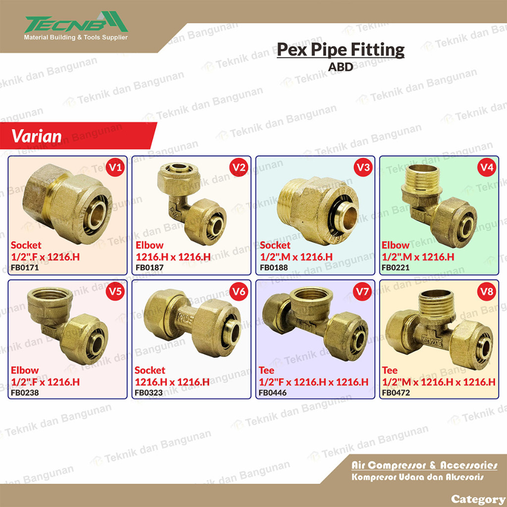 Jual Sambungan Pipa Selang Air Panas Nepel Fitting kuningan 1/2" inch ABD | Shopee Indonesia