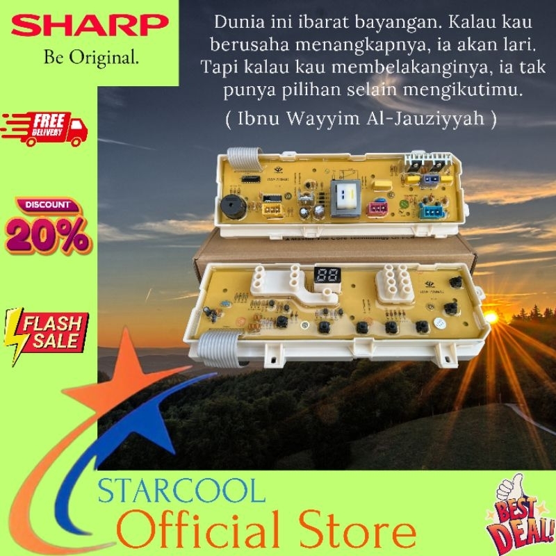 Jual SHARP ES-AG865 ( ES-AG865D ), Modul pcb mesin cuci Top Loading | Shopee Indonesia