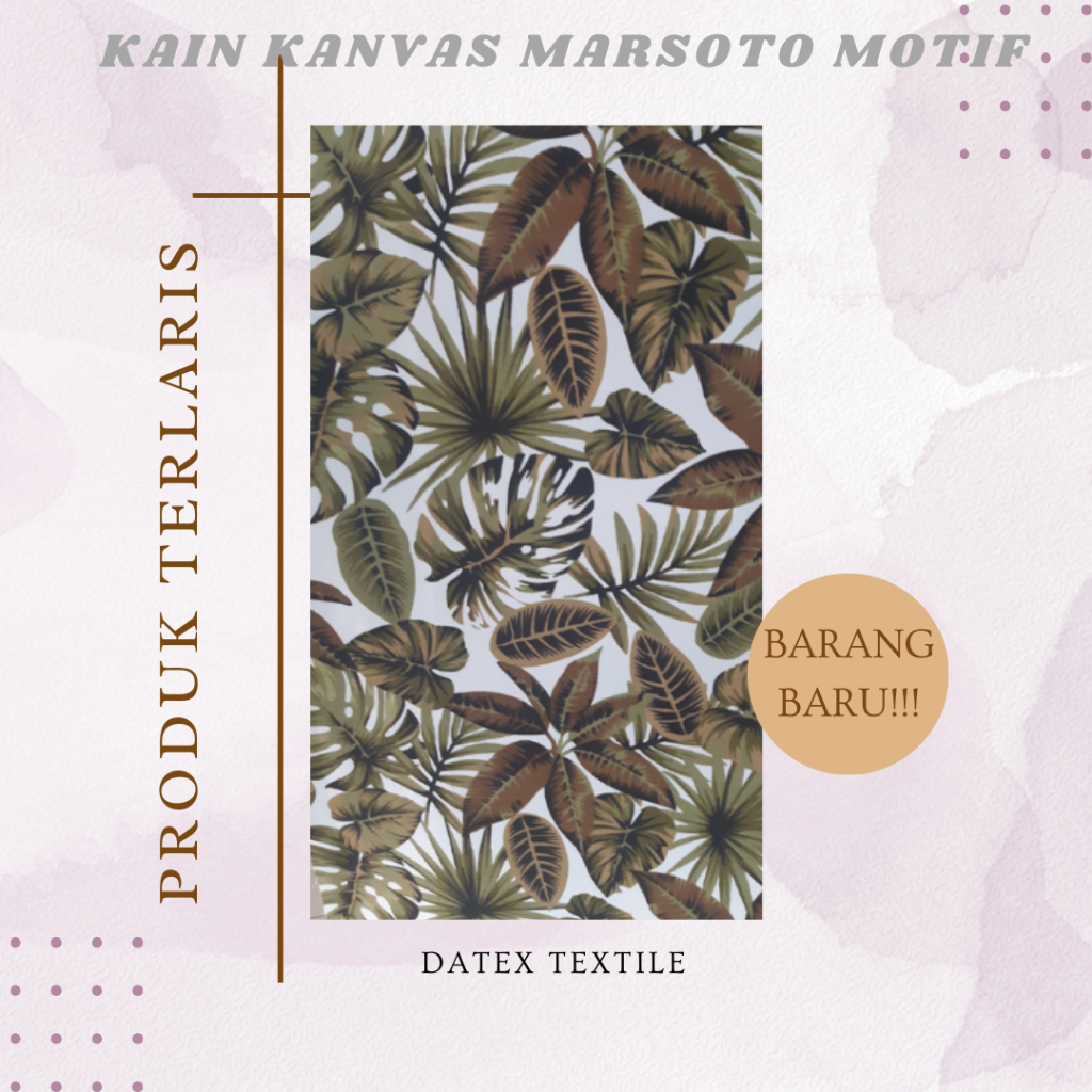 Jual KAIN KANVAS MOTIF 150 X 50/KAIN KANVAS MURAH/KAIN KANVAS PRINTING ...