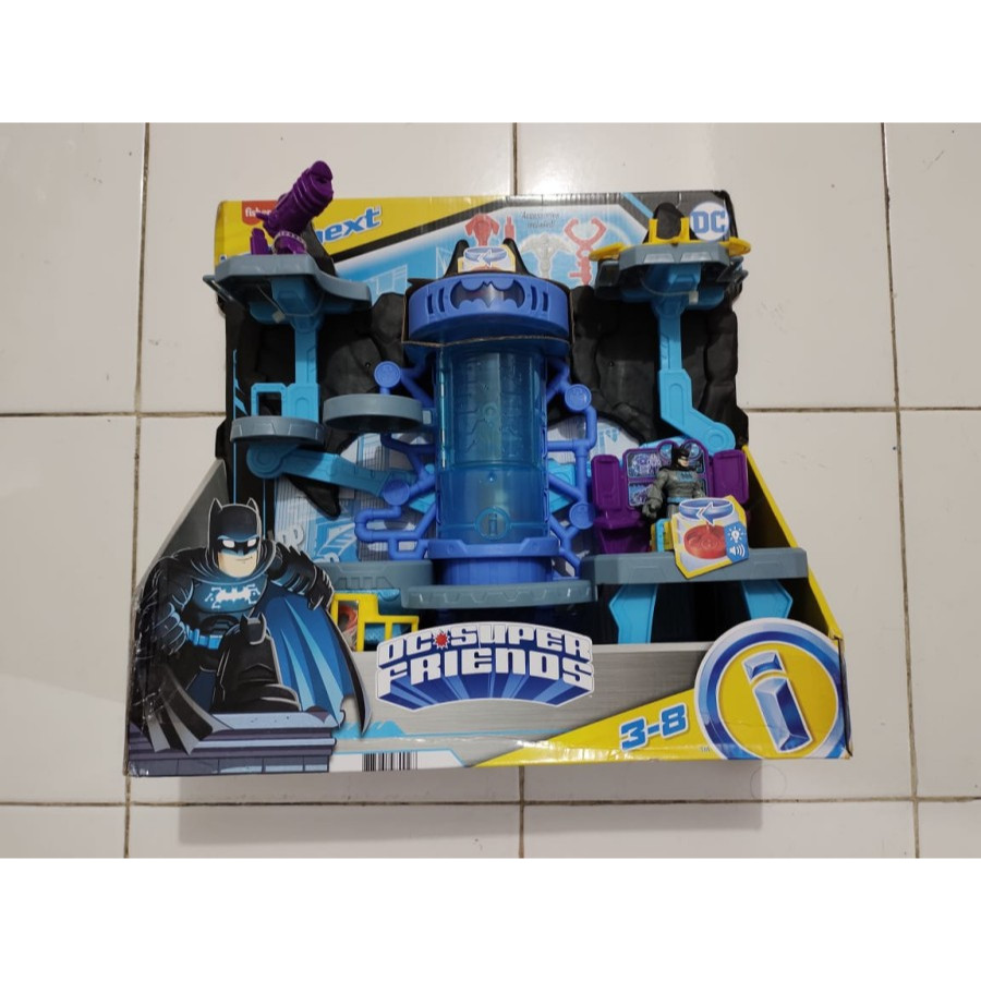 Jual Fisher Price Imaginext DC Super Friends Bat-Tech Bat Cave Showdown ...