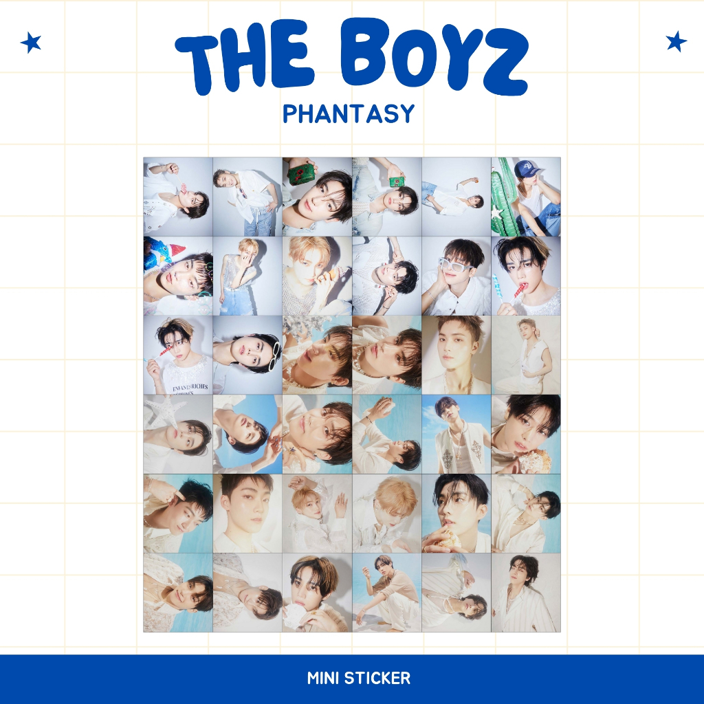 Jual MINI STIKER THE BOYZ PHANTASY (ISI : 36 PCS) STICKER CHROMO JPOP ...