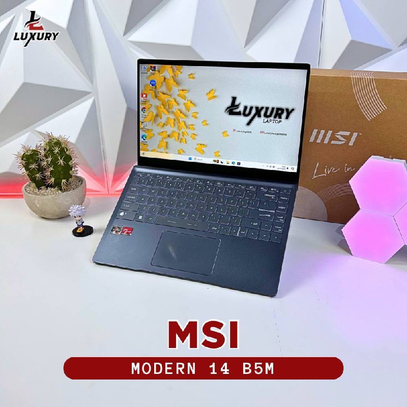 Jual LAPTOP MSI MODERN 14 B5M SLIM CORE RYZEN 5 RAM 16GB SSD 1TB ...