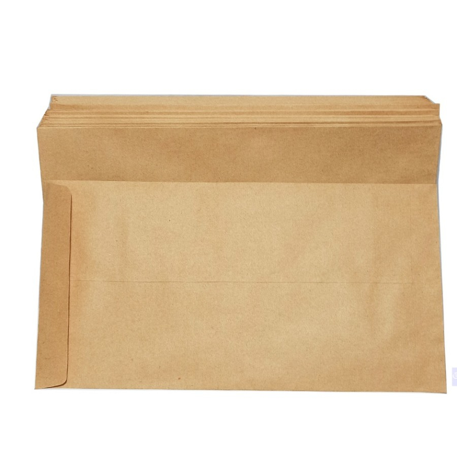 Jual Amplop Coklat Super Map Polos 290 x 390 mm / Brown Kraft Garda Isi ...