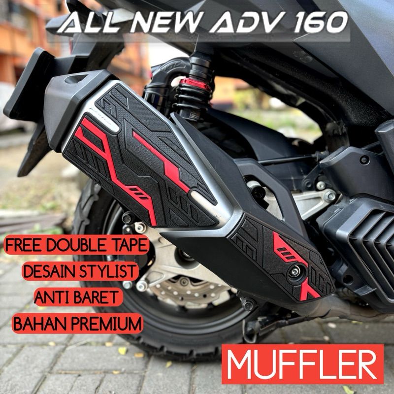 Jual Cover Knalpot Adv 160 Variasi Muffler Body Protector Aksesoris ...