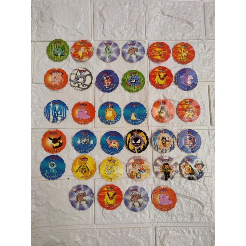 Jual Pokemon Tazos Tahun 2001 Spin Smash 3D jadul vintage | Shopee ...