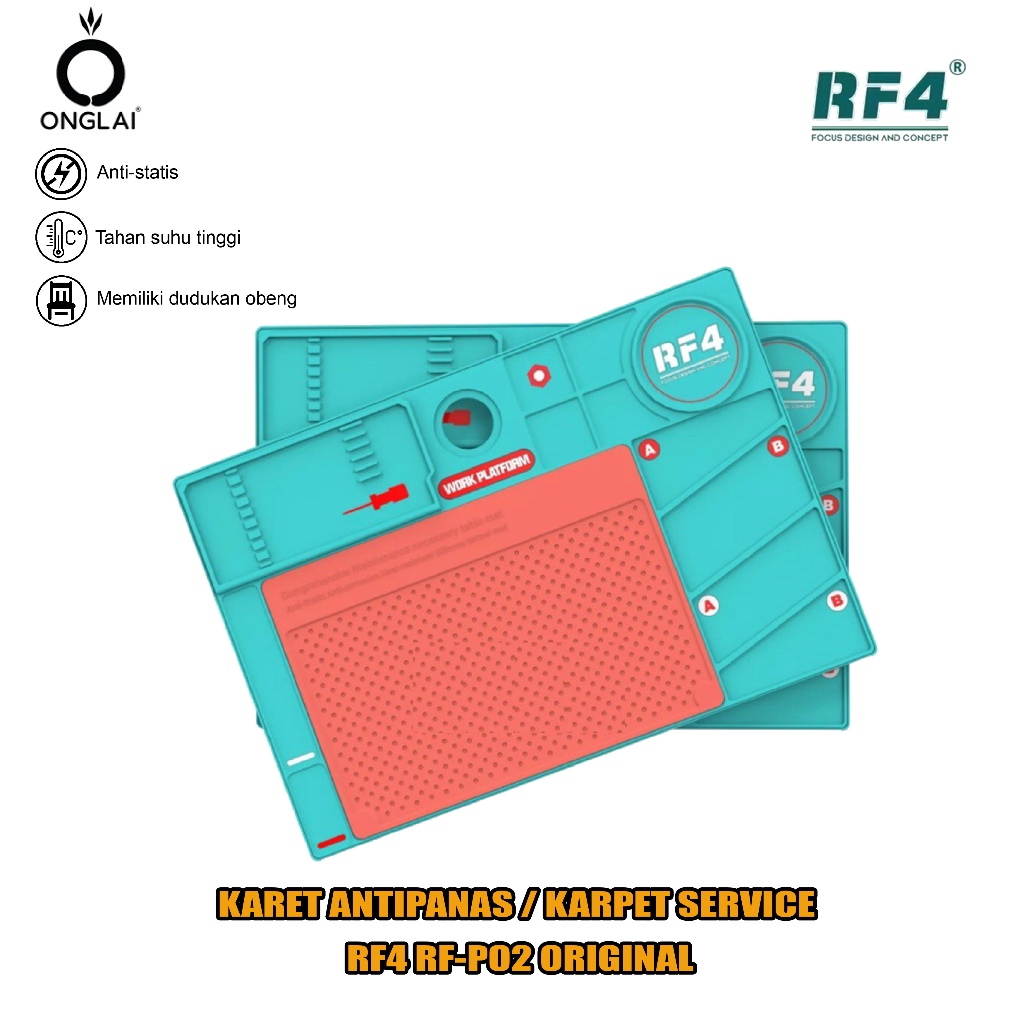 Jual Karet Antipanas Karpet Service RF4 RF-PO2 Anti Selip alas microscope Original | Shopee ...