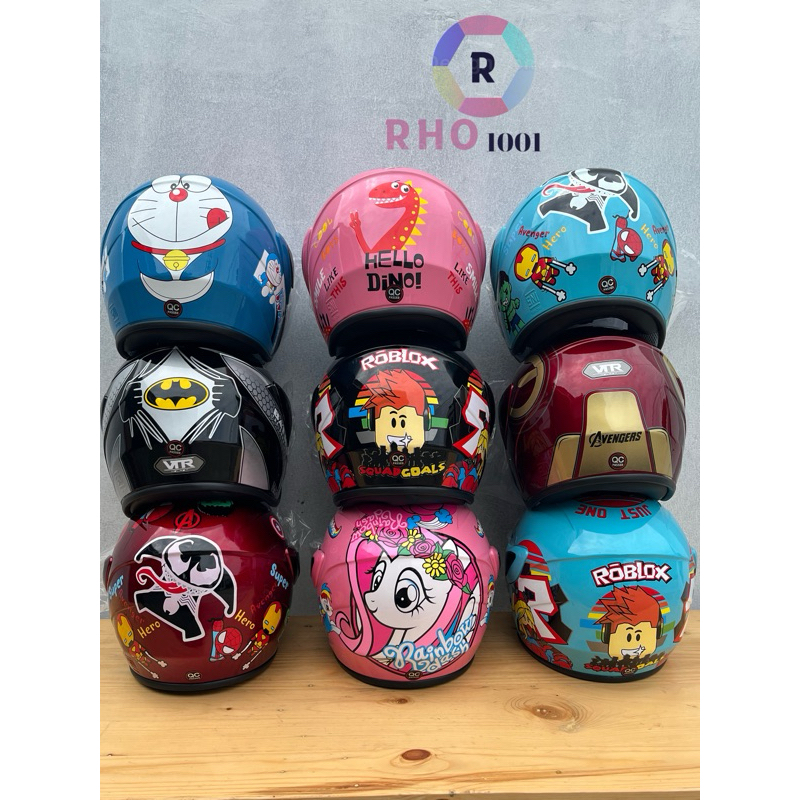 Jual Helm Anak Cewek / Cowok Usia 4 _ 8 Thn SNI Karakter | Shopee Indonesia
