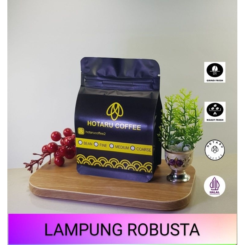 Jual Hotaru Kopi Robusta Lampung Robusta Coffee Bubuk / Biji 100 Gram ...