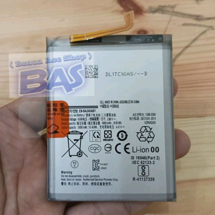 Jual Baterai Batre Samsung A24 ( EB-BA245ABY ) | Shopee Indonesia