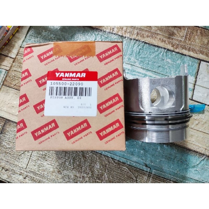 Jual piston with ring assy set seker pir yanmar tf 105 original asli ...