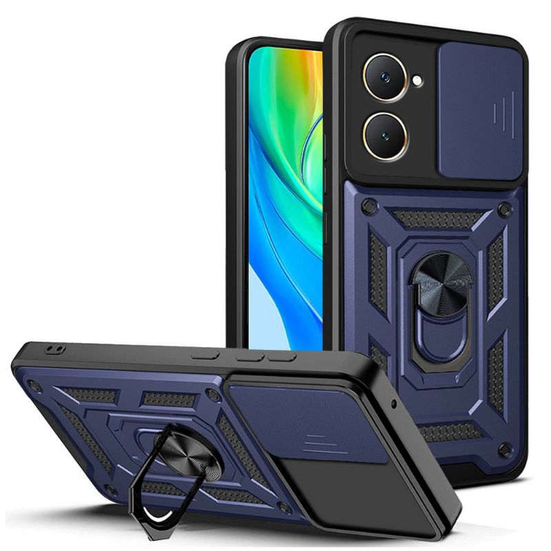 Jual CASING ARMOR TRANSFORMER VIVO Y03 Y04 4G CASE IRON AMROR SLID+RING ...