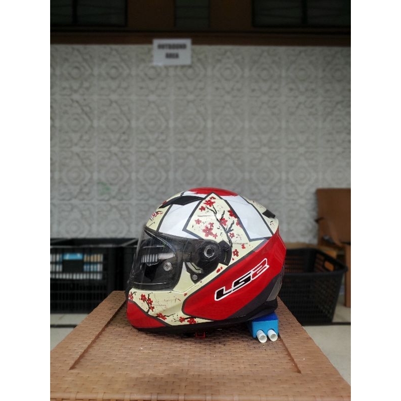 Jual ls2 f3200 repaint sakura | Shopee Indonesia
