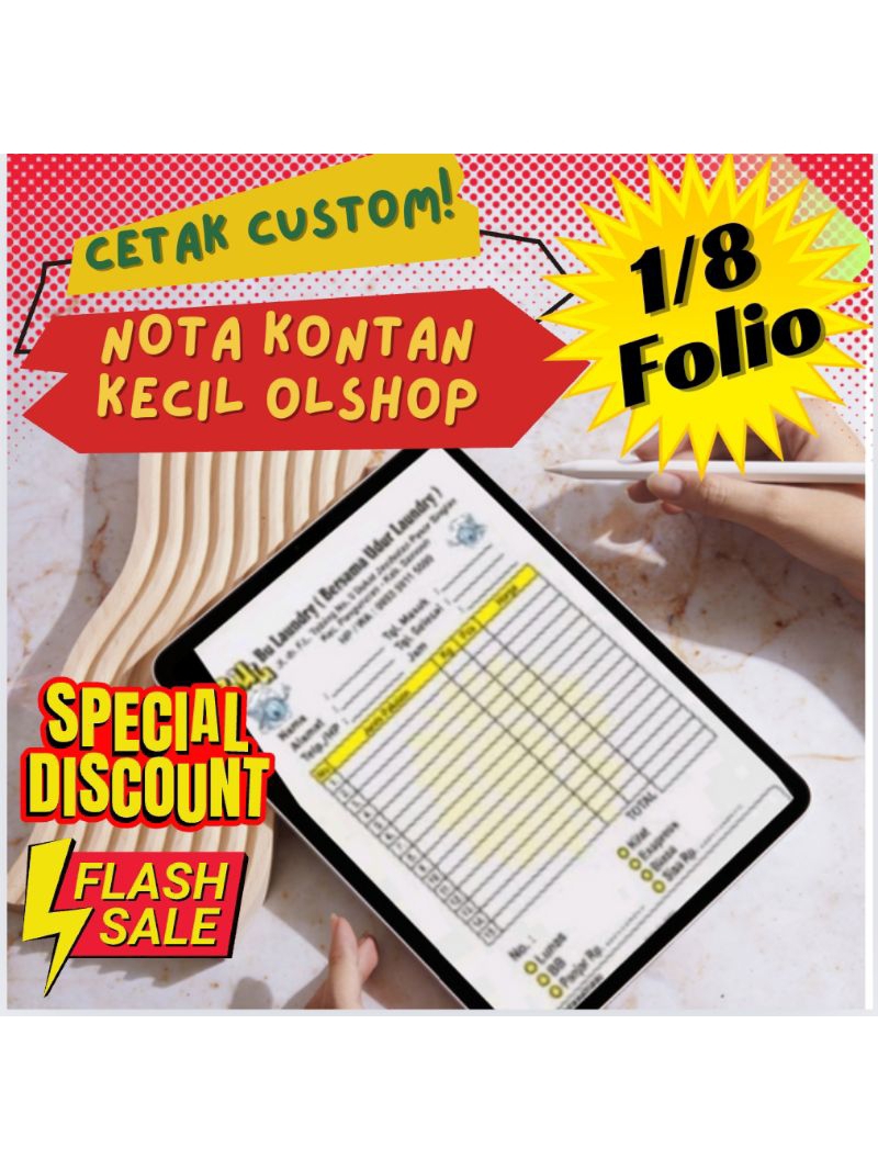 Jual CETAK NOTA PENJUALAN/BON TOKO/KWITANSI PEMBAYARAN/BARANG MASUK ...