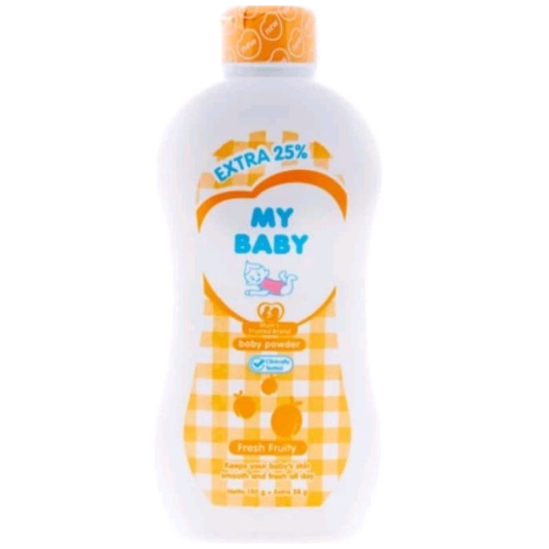 Jual Bedak MY BaBy Powder Fresh Fruit 150g + Extra 38g | Shopee Indonesia