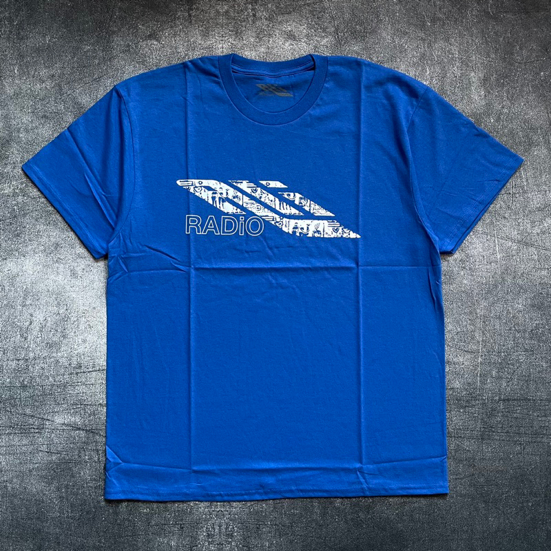Jual Tshirt ALI RADIO - LOGO BLUE Official Merchandise | Shopee Indonesia