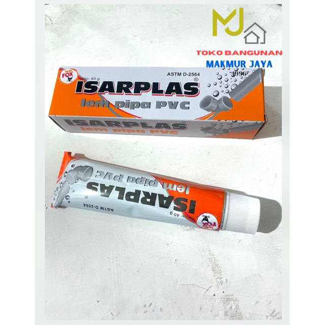 Jual Lem Pipa PVC ISARPLAS 40g | Shopee Indonesia