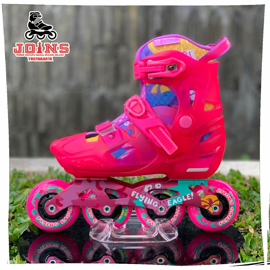 Jual Sepatu Roda Anak Inline Skate Pemula Flying Eagle S8 | Shopee ...
