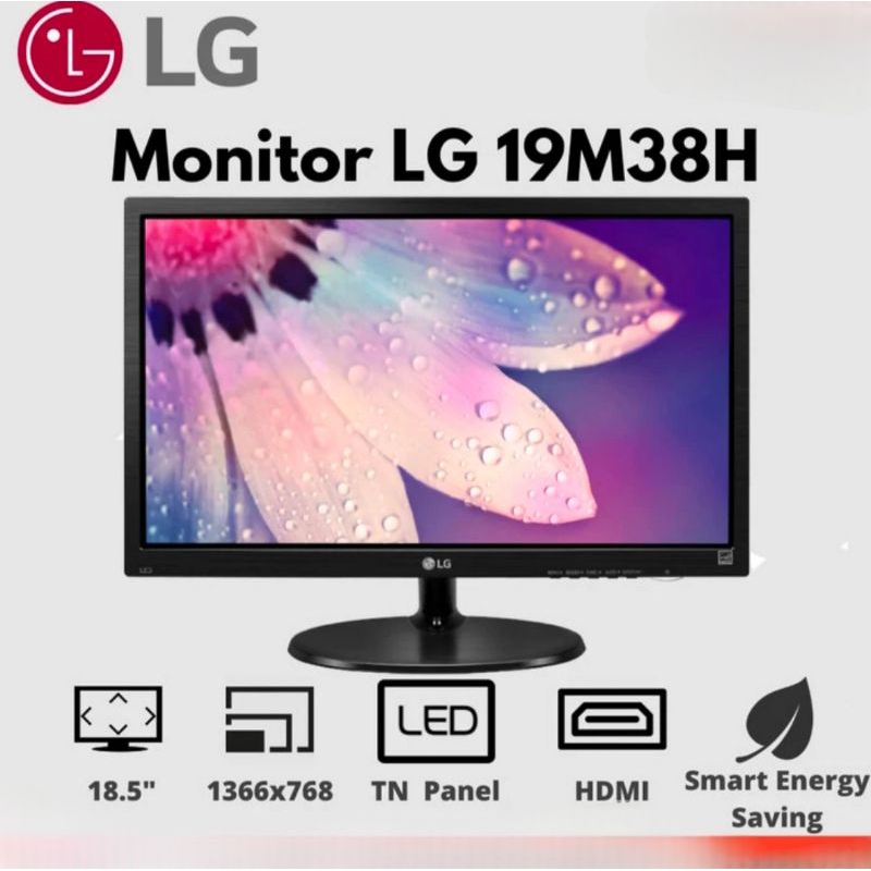 Jual Monitor LG 19" LED 19M38H (HDMI) | Shopee Indonesia