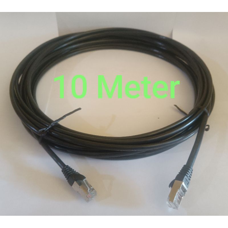 Jual Kabel LAN VARRO FTP Cat 5E DOUBLE JACKET 10 Meter | Shopee Indonesia