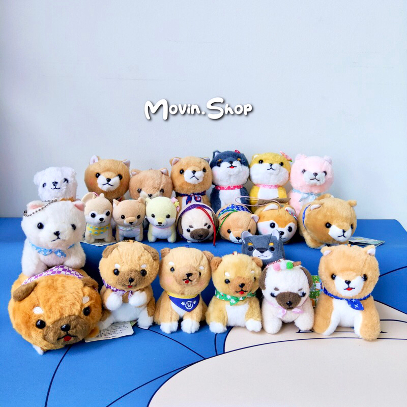Jual Mame Shiba Amuse Keychain Doll Plush / Gantungan Kunci Mameshiba ...
