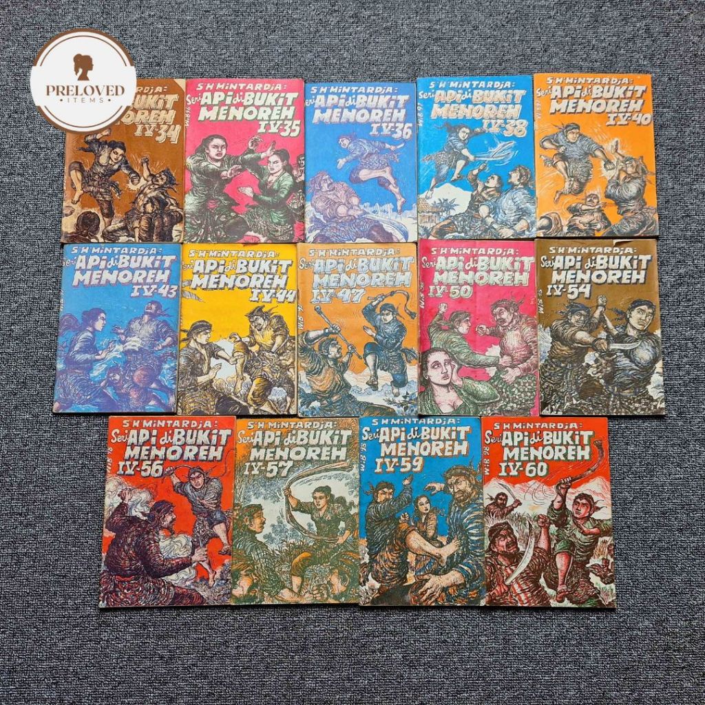 Jual Buku Cersil Cerita Silat Seri Api di Bukit Menoreh IV Satuan Karya ...