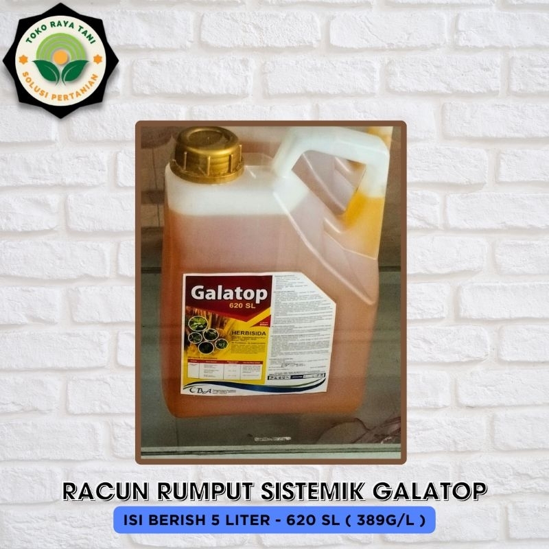 Jual Jual Herbisida Sistemik Racun rumput kuning GALATOP SL 620 isi 5 ...