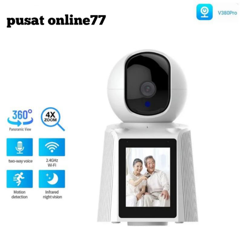 Jual NEW IP CAMERA CCTV VIDEO CALLING SMART CAMERA KOMUNIKASI 2 ARAH ...