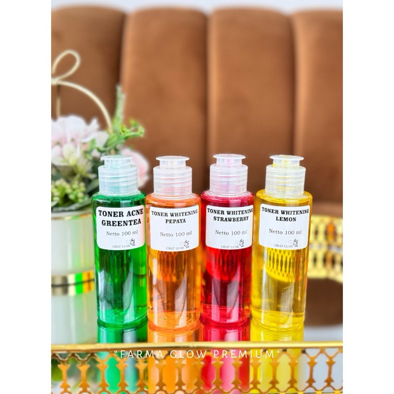 Jual [COD] Toner Whitening Aroma Buah 100ml | Pembersih Fruitt | Shopee ...