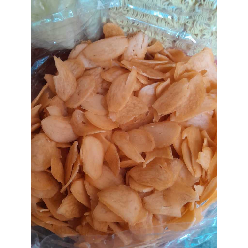 Jual Kerupuk Udang oren/kerupuk seblak 500gr | Shopee Indonesia