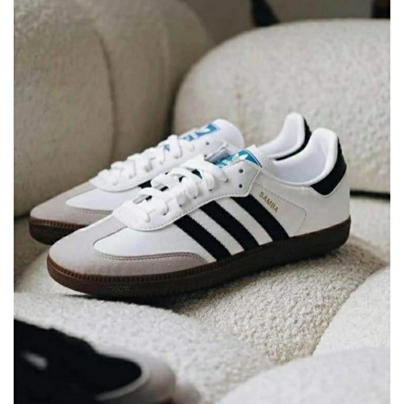Jual SEPATU ADIDAS SAMBA PUTIH IMPR PREMIUM | Shopee Indonesia