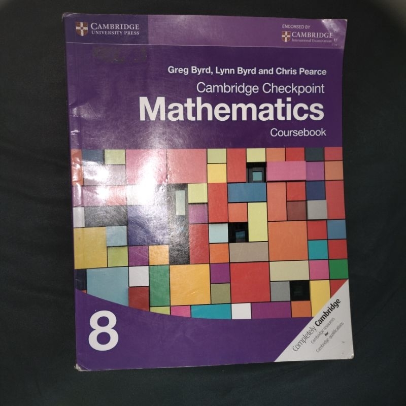Jual buku Mathematics Grade 8 Coursebook Cambridge Checkpoint buku ...