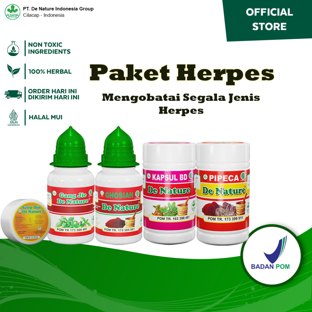 Jual Bestseller!!! Obat Semua Jenis Herpes Genital Zooster Simplex ...