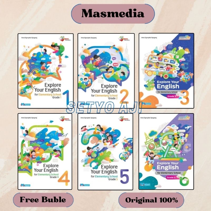 Jual Explore Your English For Elementary School Grade 1 2 3 4 5 6 ...