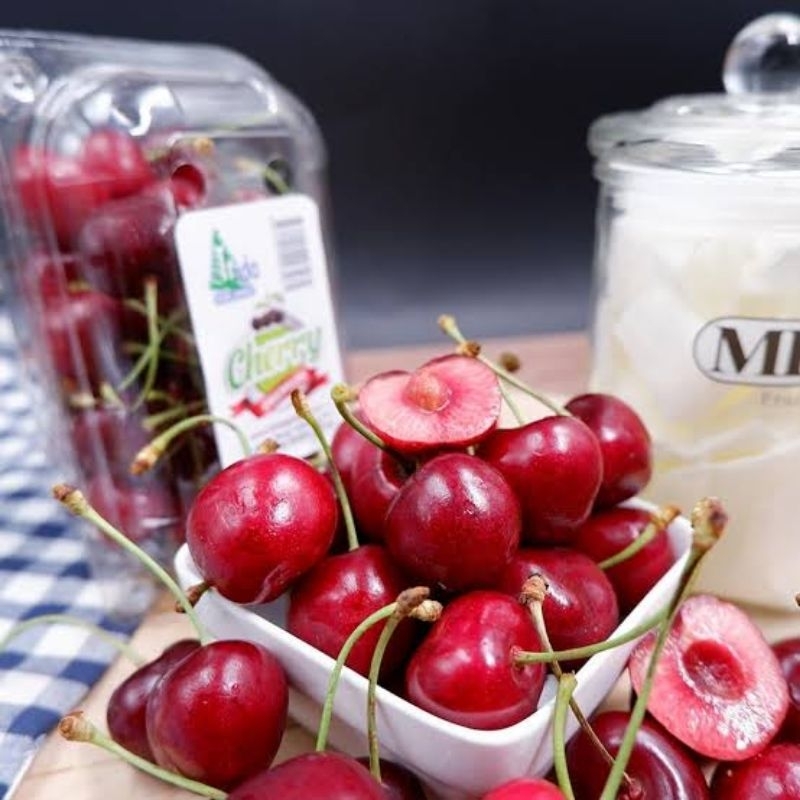Jual Cherry Tazmanian 250gr / Cherry Promoo / Cherry Import | Shopee ...