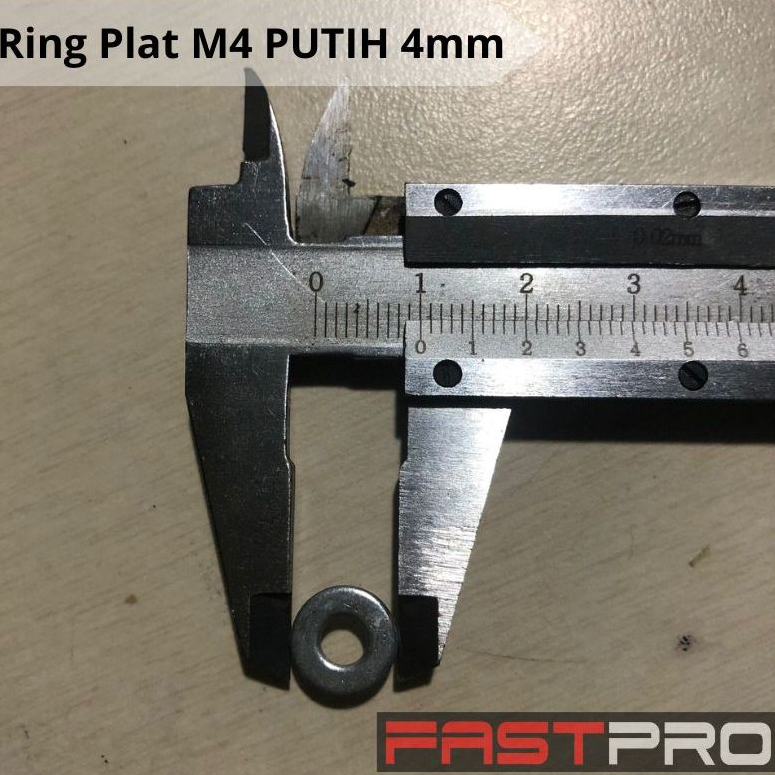 Jual Ring Plat M4 PUTIH 4mm Harga 1 Pcs | Shopee Indonesia