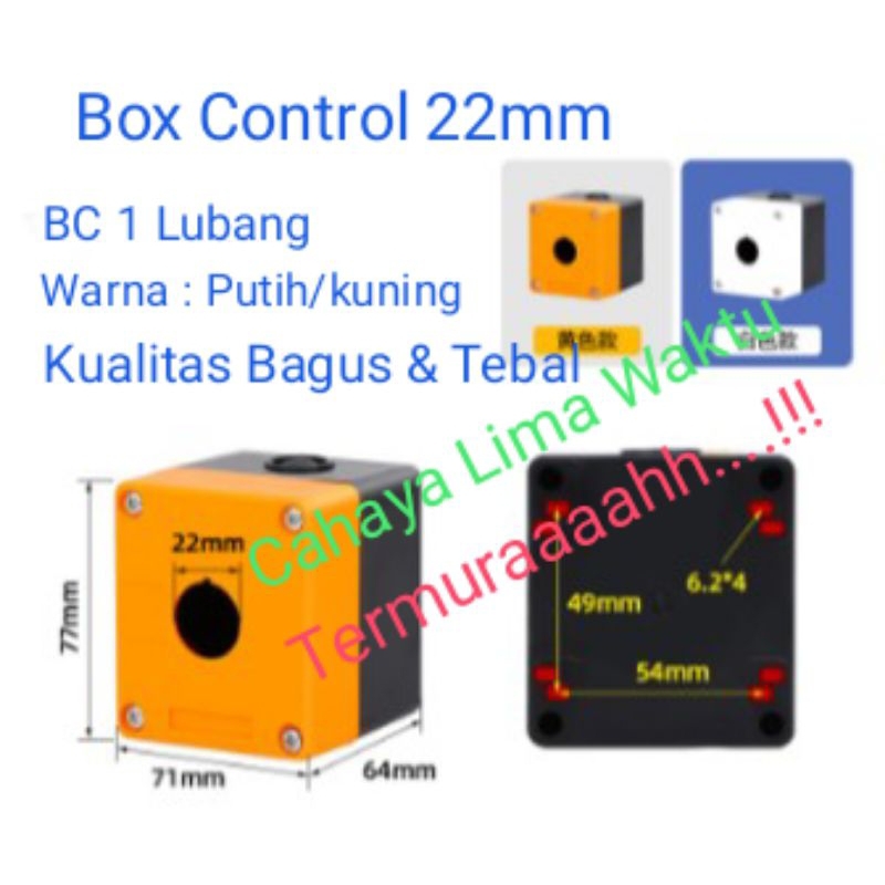 Jual Control Box / Push Button 1 lubang 22m | Shopee Indonesia