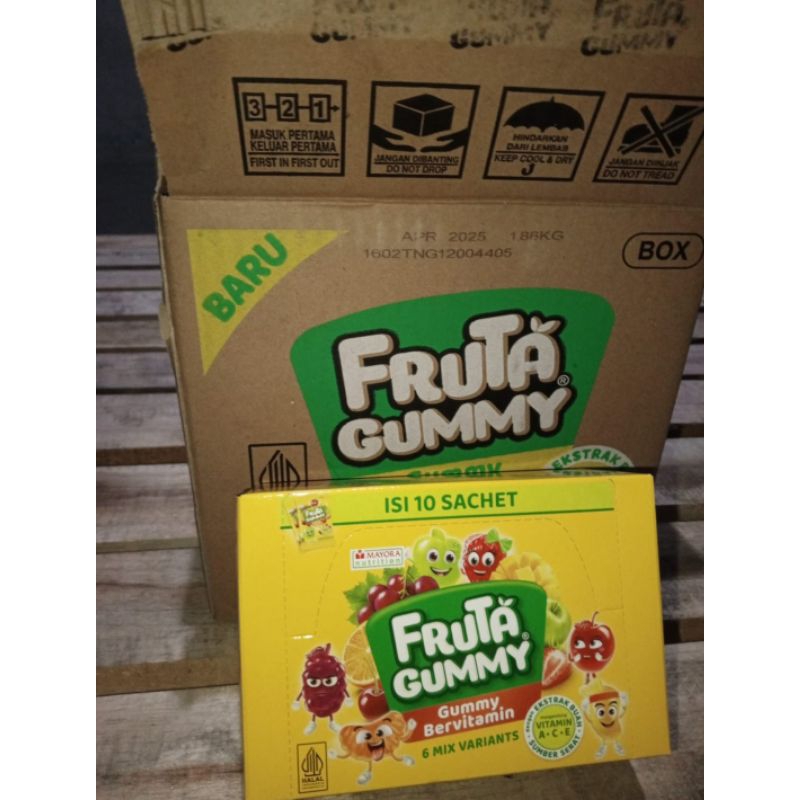 Jual Fruta Gummy berbagai rasa per pack isi 12 pcs | Shopee Indonesia