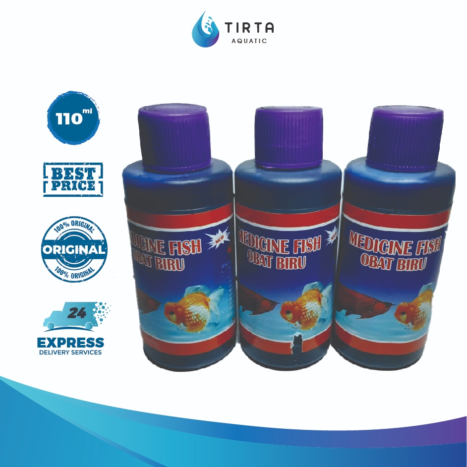 Jual Medicine Fish obat biru/ Methyline blue - 100gr | Shopee Indonesia