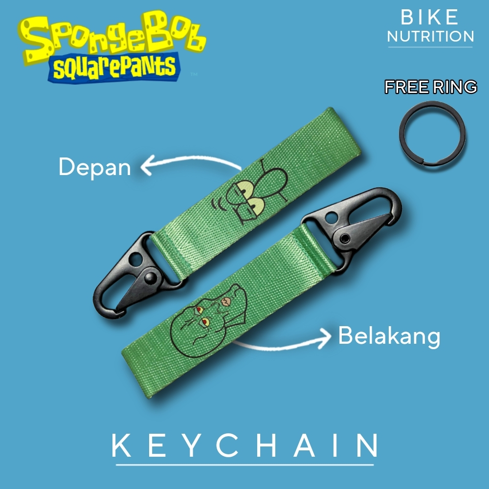 Jual GANTUNGAN KUNCI SQUIDWARD KEYCHAIN KARTUN SPONGEBOB KEY CHAIN ...