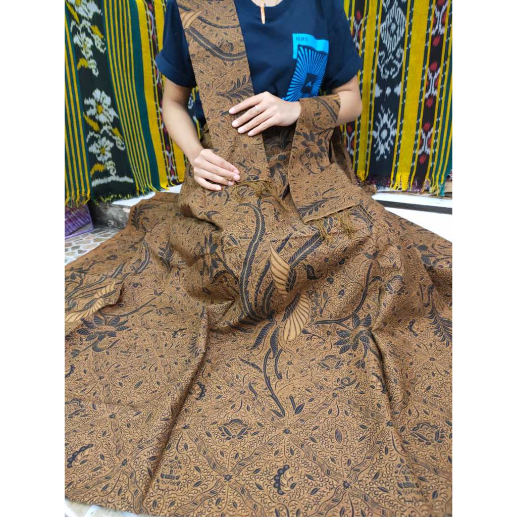 Jual Kain Jarik Batik dan Selendang (Setelan) Motif sogan sidomukti ...