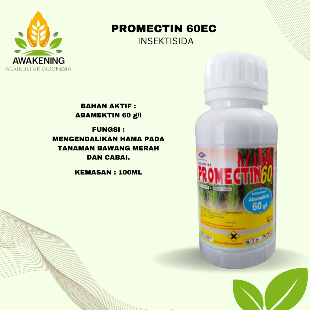 Jual PROMECTIN 60EC 100ML INSEKTISIDA ABAMEKTIN | Shopee Indonesia