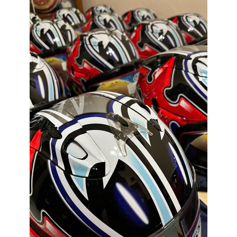 Jual Helm TSR RAM 4 Nakano Shuriken Silver / Motif helm Nakano Shuriken ...